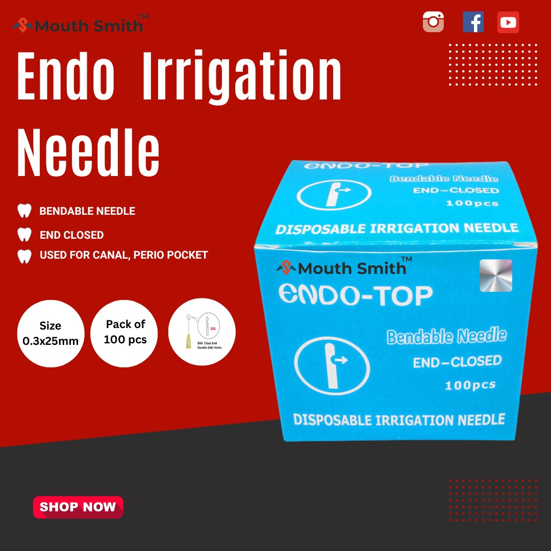 ENDO IRRIGATION NEEDLE DOUBLE VENT 100Pcs – mouthsmith